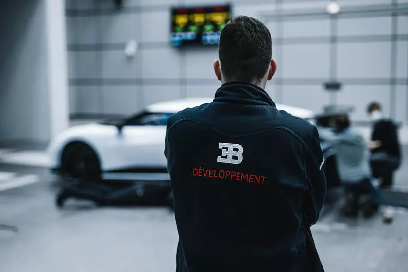 Temaşe bikin Bugatti Test Centodieci In A Wind Tunnel 46100_5