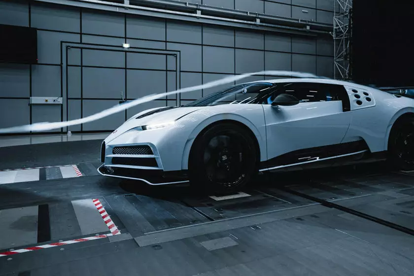 Bugatti Test The Centodieci In A Wind Tunnel නරඹන්න 46100_6