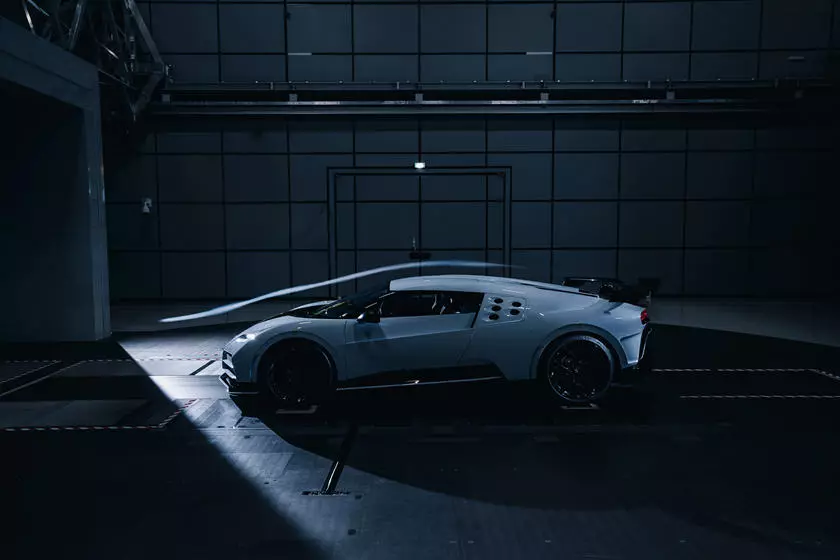 Bugatti Test The Centodieci In A Wind Tunnel නරඹන්න 46100_8