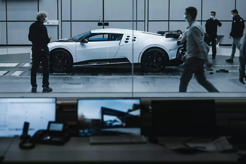 Temaşe bikin Bugatti Test Centodieci In A Wind Tunnel 46100_9