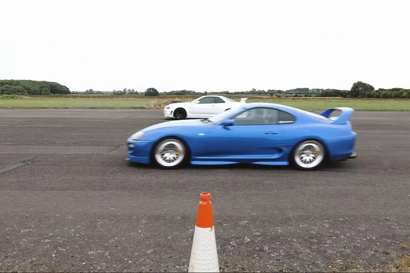 JDM Drag Race: Toyota Supra z 900 KM vs. Nissan GT-R z 800 KM 46351_7