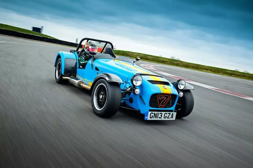 2018-2020 Caterham Seven 620 Sisi Sudut Dinamis