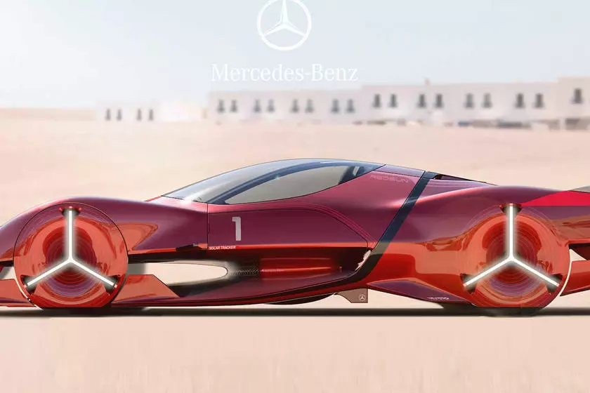 Solcelledrevet Mercedes er fremtidens superbil 46859_5