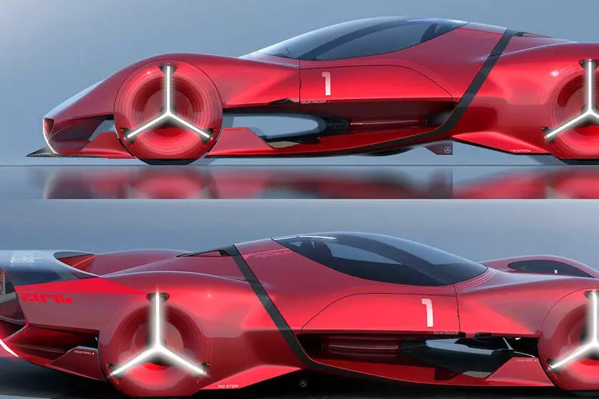 Solcelledrevet Mercedes er fremtidens superbil 46859_9