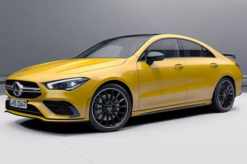 Mercedes-AMG CLA35 ແລະ CLA45 ໄດ້ຮັບການຍົກລະດັບໃຫມ່ 47071_1