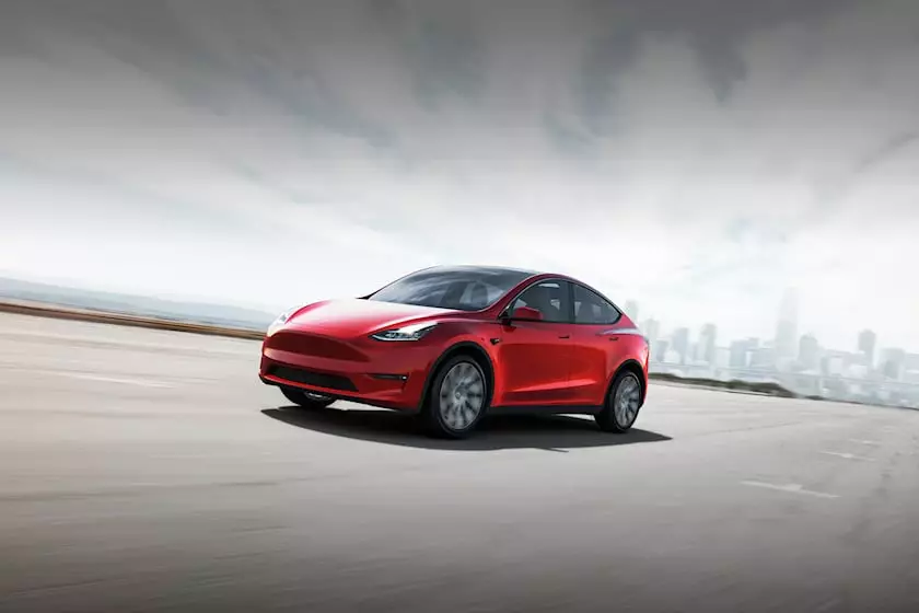 2020-2022 Tesla Model Y Přední úhel řízení