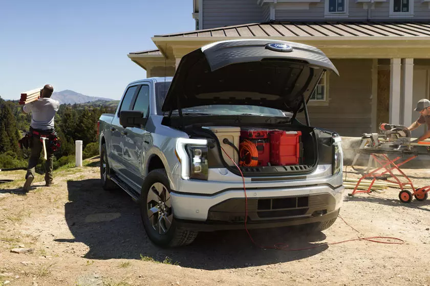 2022 Ford F-150 Lightning Cargo Room