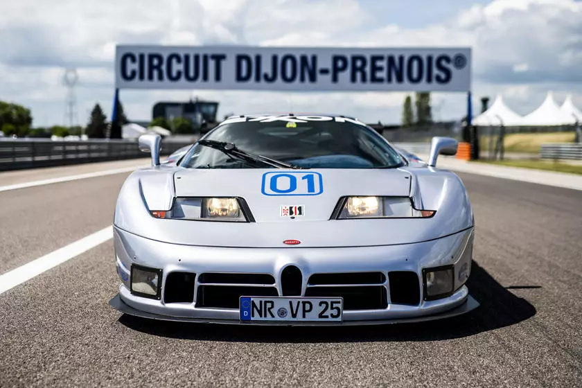 Rare Bugatti EB110 Racer Balik deui ka Lacak Saatos 25 Taun 47586_1