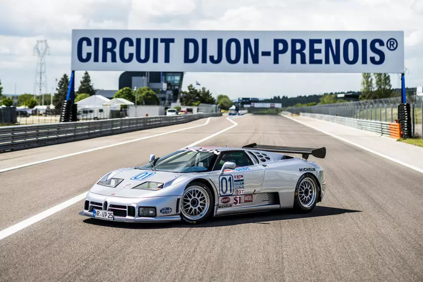 Rarele Bugatti EB110 Racer revine pe circuit după 25 de ani 47586_2