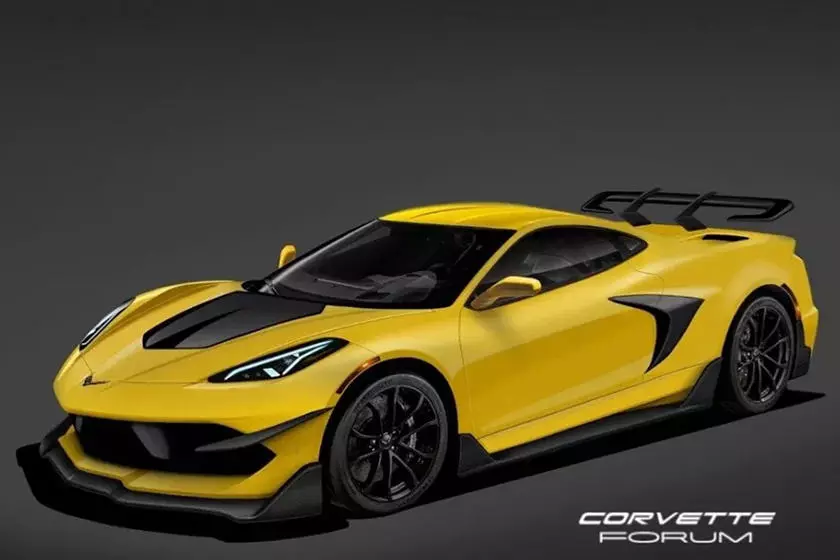 2022 Chevy Corvette Z06 ба резини ҷиддии иҷроиш савор мешавад 47718_7
