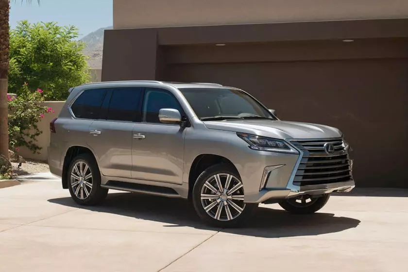 2016-2021 Lexus LX Front Angle View