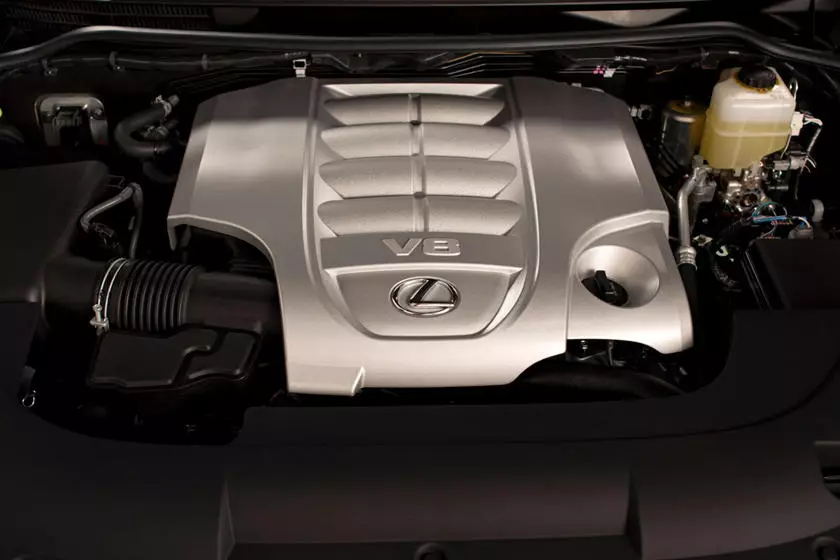 2016-2021 Lexus LX двигател