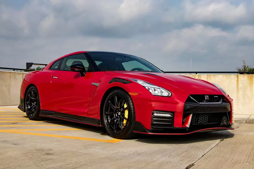 2020-2021 Nissan GT-R NISMO مخامخ اړخ