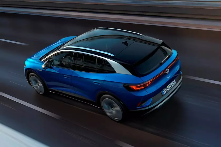 2021-2022 Volkswagen ID.4 பின் பார்வை