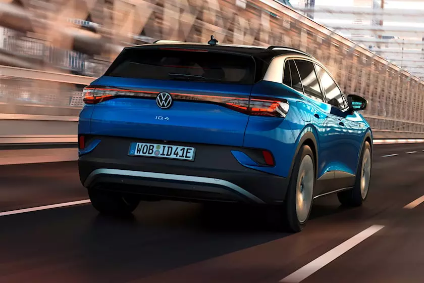 2021-2022 Volkswagen ID.4 Rear View Driving