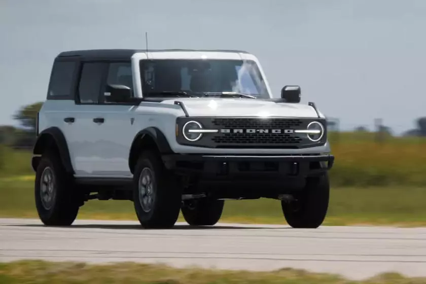 Wo Hennessey Ni Diẹ ninu Igbadun Pẹlu Ford Bronco 2021 48465_3