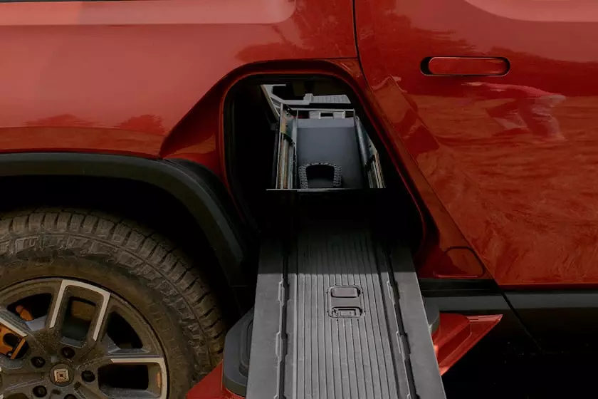 2022 Rivian R1T Truck Trunk Floor Storage