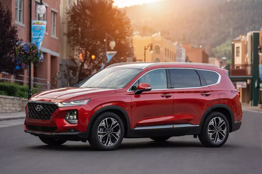 2019-2020 Hyundai Santa Fe капталынан көрүнүш