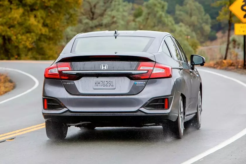 2018-2021 Honda Clarity Plug-In Hybrid Rear View Driveing