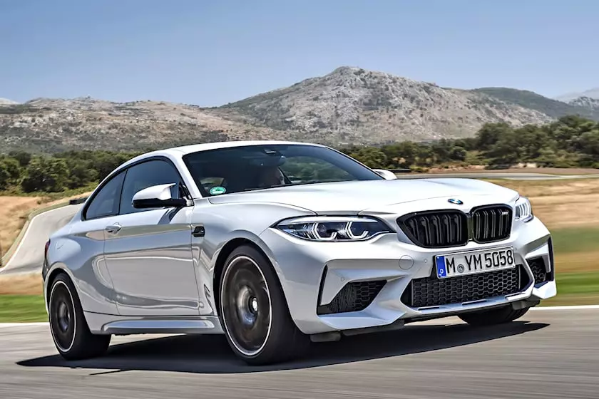 2019-2021 BMW M2 Competition Front View Driving