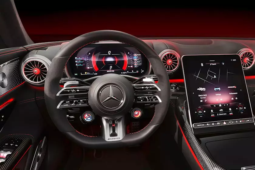2022 Mercedes-AMG SL 63 Steering Wheel Design