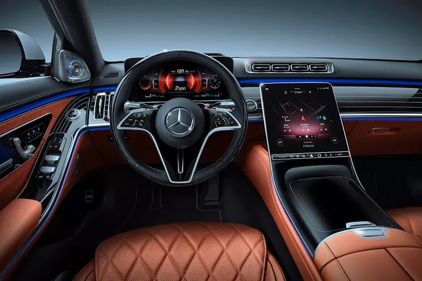 2021-2022 Mercedes-Benz S-Class Sedan Rulda dizayni