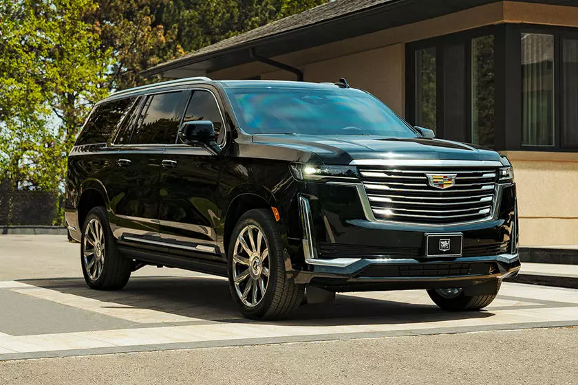 Cadillac Escalade Armored Ieu Bisa Ngeureunkeun Pélor 50156_1