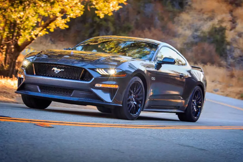 2018-2021 Ford Mustang Coupe Front Angle View