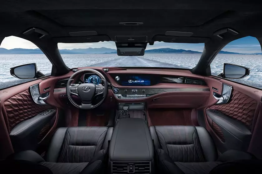 2021-2022 Lexus LS Hybrid Interior Overview