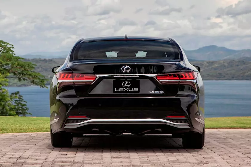 2021-2022 Lexus LS Hybrid Rearward Vision