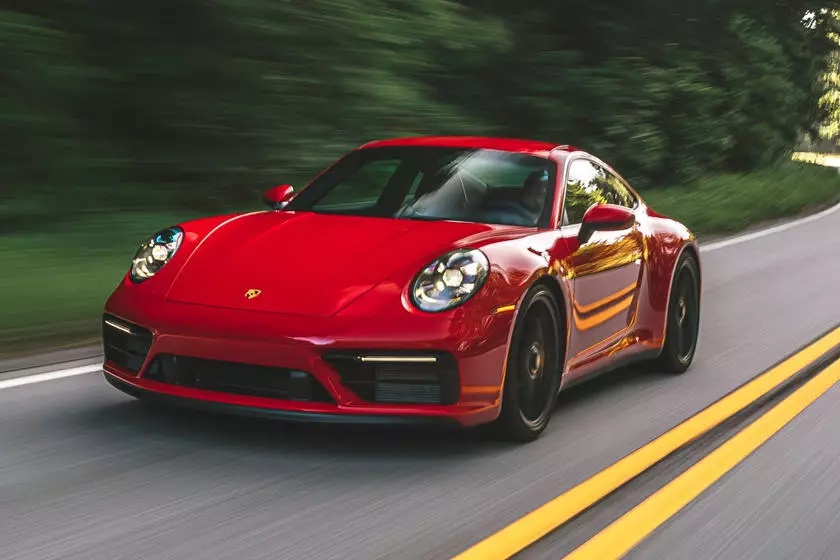 2020-2022 Porsche 911 Carrera nyetir Sudut hareup