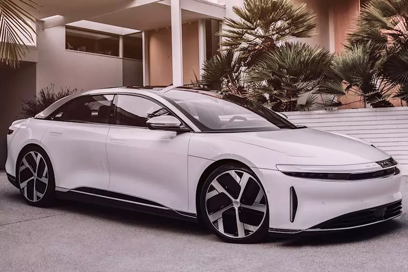 2021-2022 Lucid Air Front Angle View