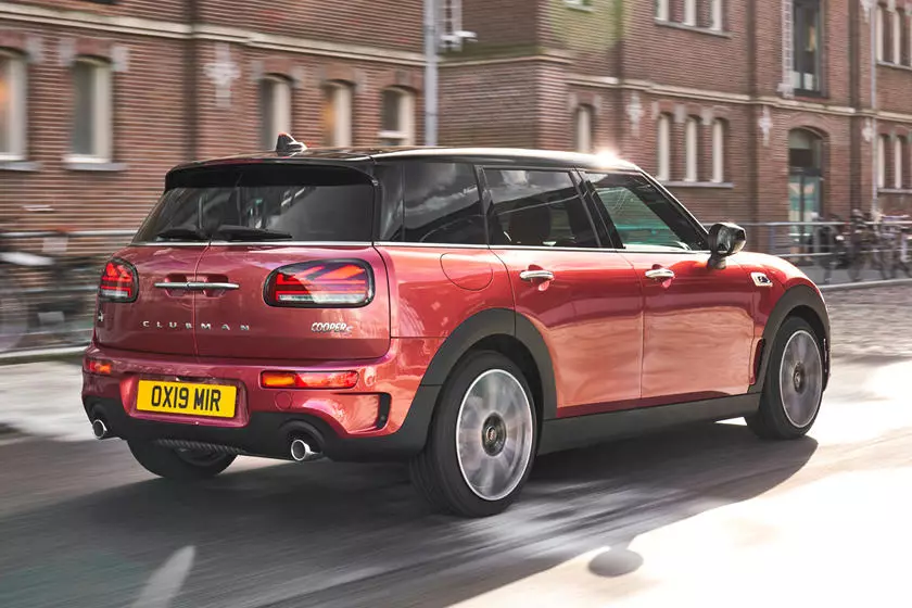 2020-2022 MINI Cooper Clubman agteruitsig bestuur