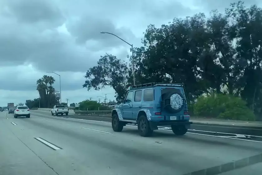 Hardcore Mercedes G-Klass 4x4 Squared Hits California Highway 51346_3