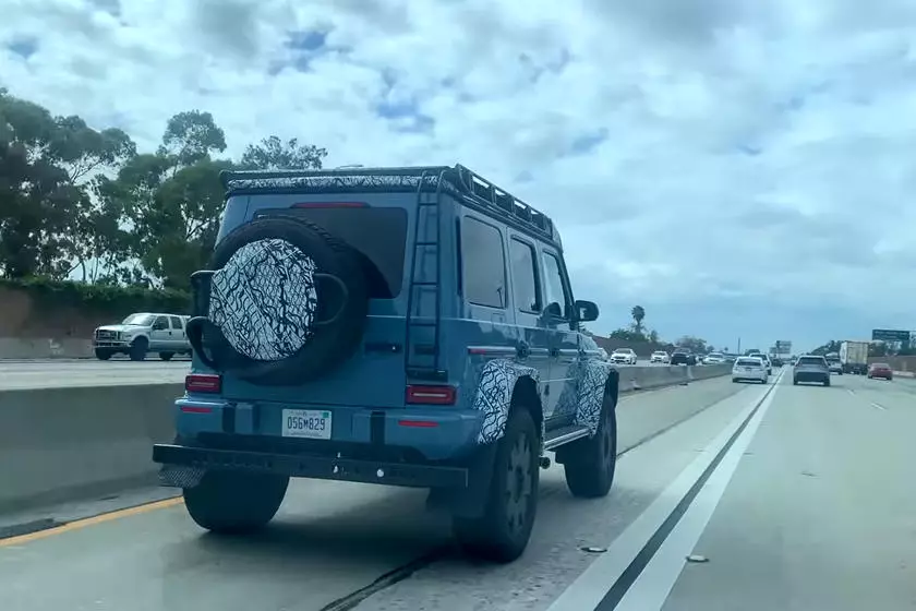 Hardcore Mercedes G-Klass 4x4 Squared Hits California Highway 51346_4