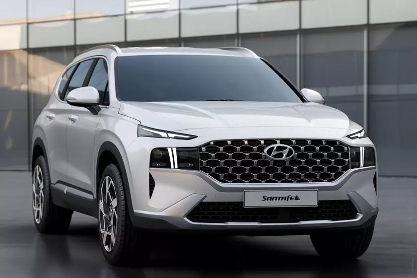 2021 Hyundai Santa Fe නිර්භීත මෝස්තරය සමඟින් ආරම්භ වේ 51680_10