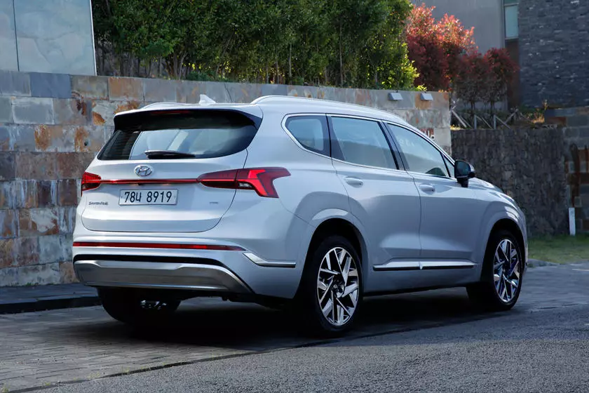 2021 Hyundai Santa Fe Amayamba Ndi Makhalidwe Olimba Mtima 51680_7