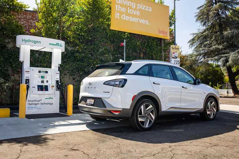 Vue avant de la pile à combustible Hyundai Nexo 2019-2021