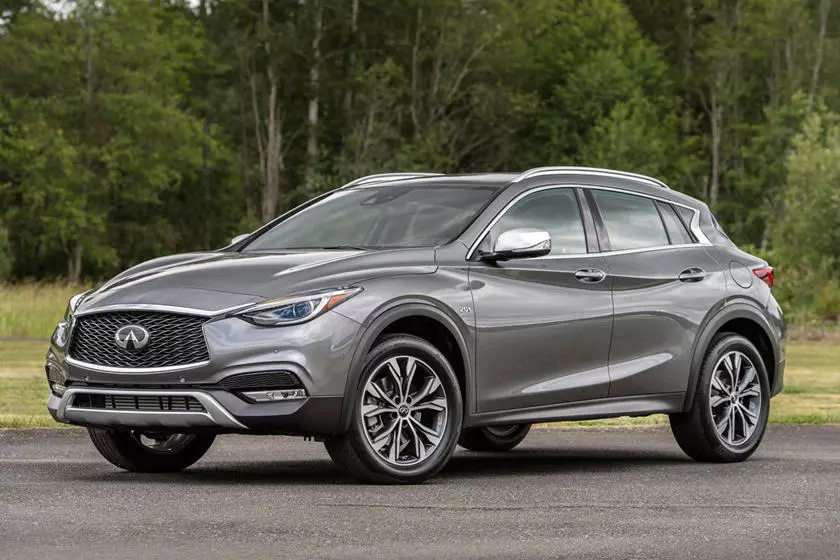 2017-2019 Infiniti QX30 Sê Çaryek Pêşî Nêrîna Aliyê Çepê