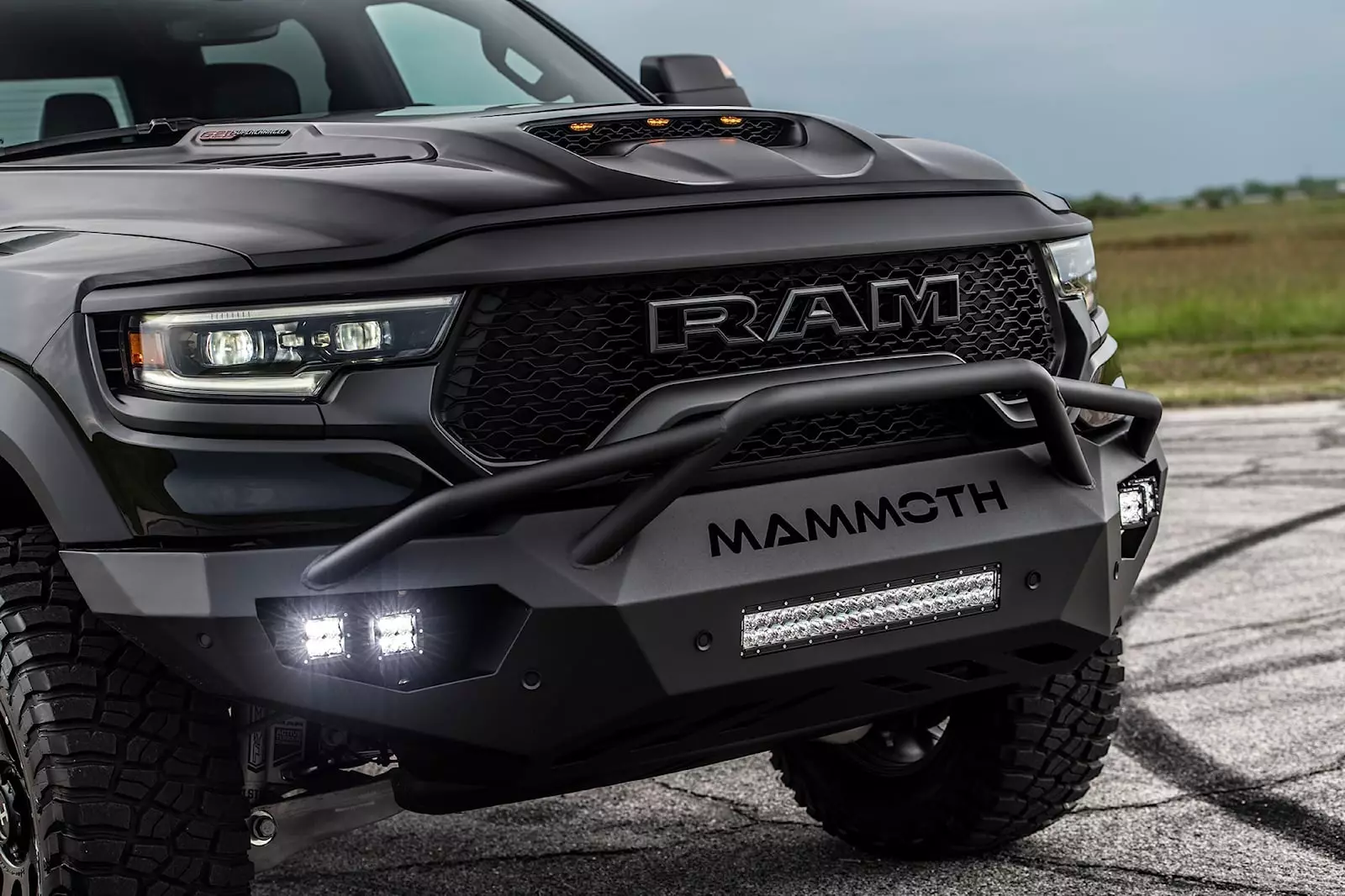 Ram TRX 1,000 แรงม้าของ Hennessey มีความเร็วสูงสุด 55 ไมล์ต่อชั่วโมงในฟินแลนด์