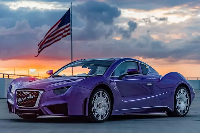 Prima mașină a lui Hispano-Suiza din America este o monstruozitate purpurie la comandă 5298_1