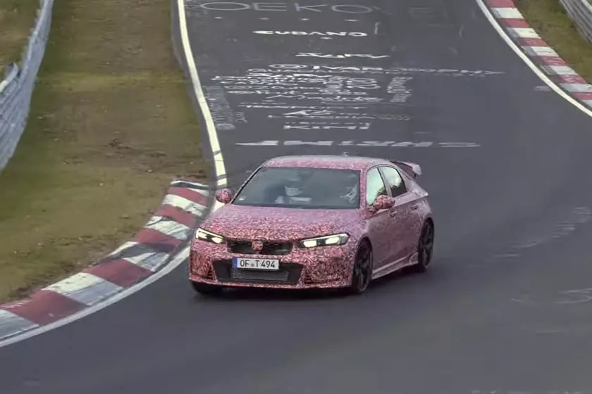 Tazama Honda Civic Aina ya R ya 2023 Ikichukuliwa na Nurburgring 53485_9