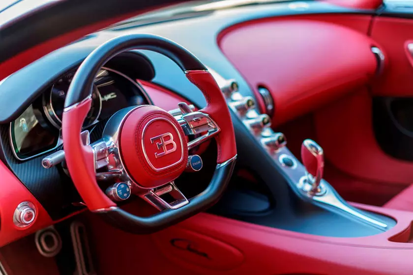 2016-2019 Bugatti Chiron Coupe Dashboard