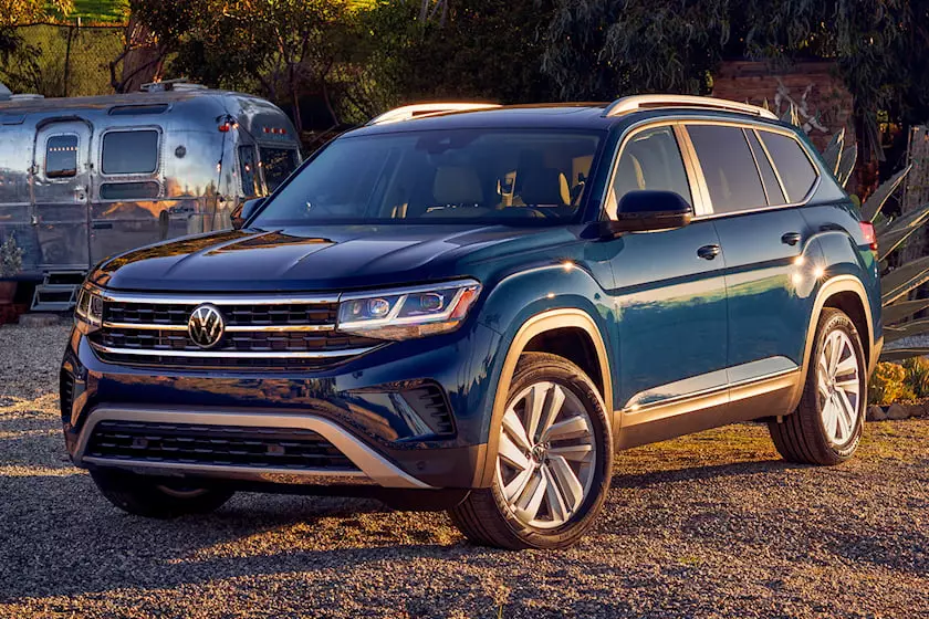 2021-2022 Volkswagen Atlas vinkelvy framifrån