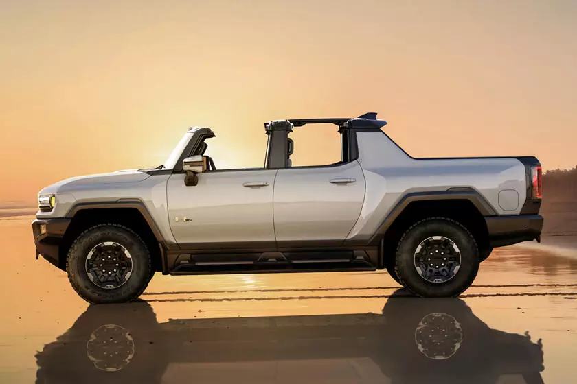 2022 GMC Hummer Seitenansicht