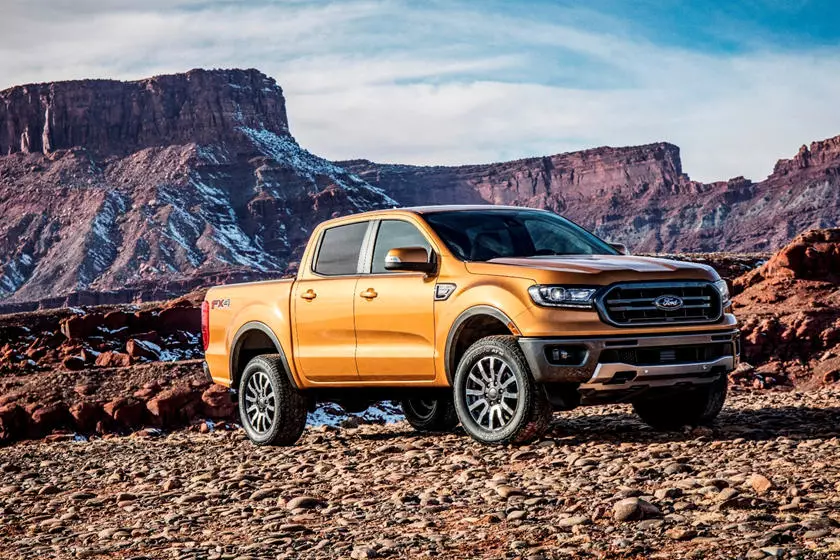 2020-2021 Ford Ranger Front View