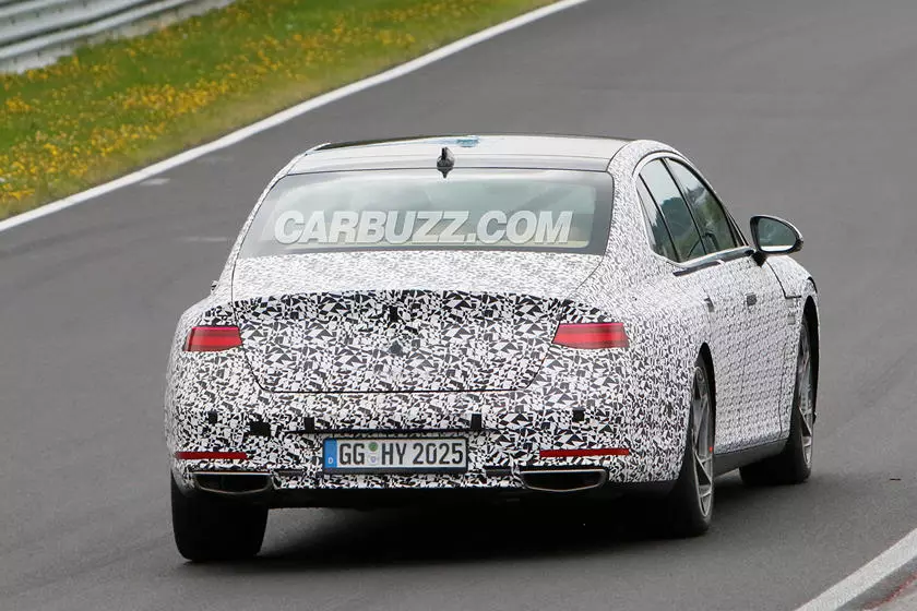 2022 Genesis G90 atklāj konceptuālu dizainu jaunos spiegu kadros 54453_9