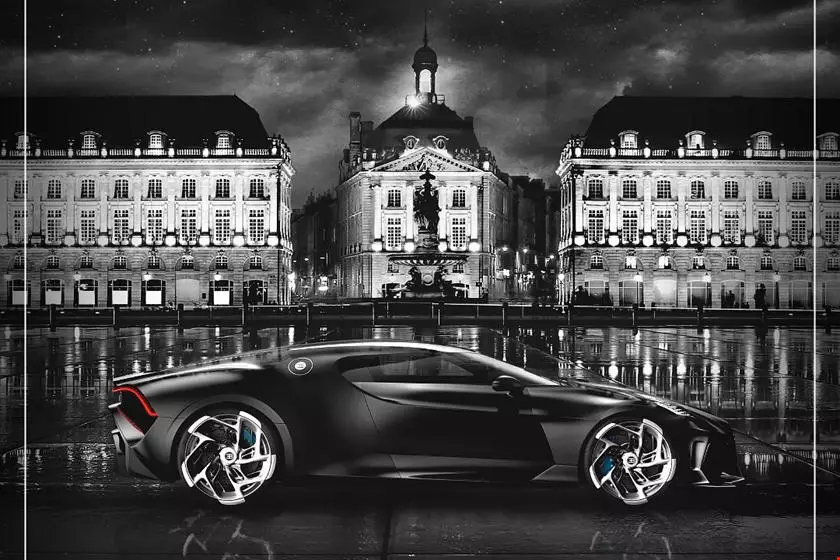 $ 18-Milionu Bugatti La Voiture Noire deba The Track 54767_7