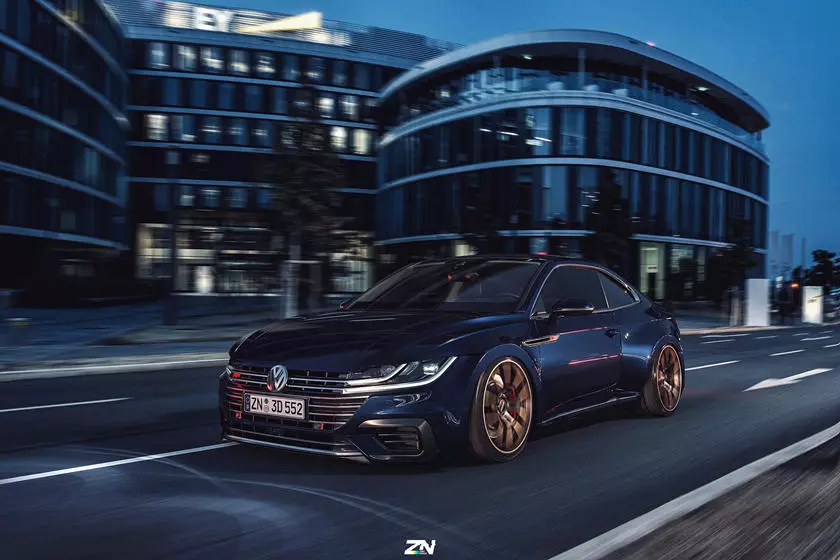 Men Poukisa VW Arteon R la ta dwe yon koup 54811_6