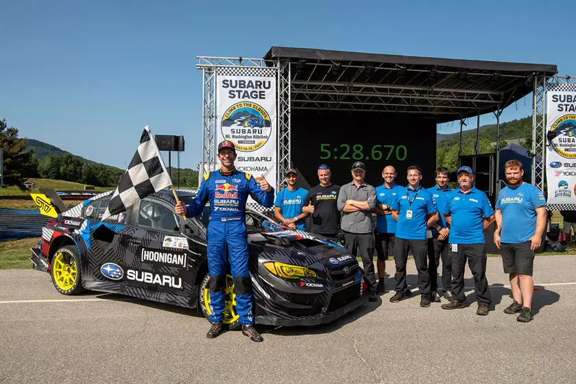 Buka irekhodi lika-Travis Pastrana 862-HP WRX STI Smash Mt. Washington Hillclimb Record 54831_9